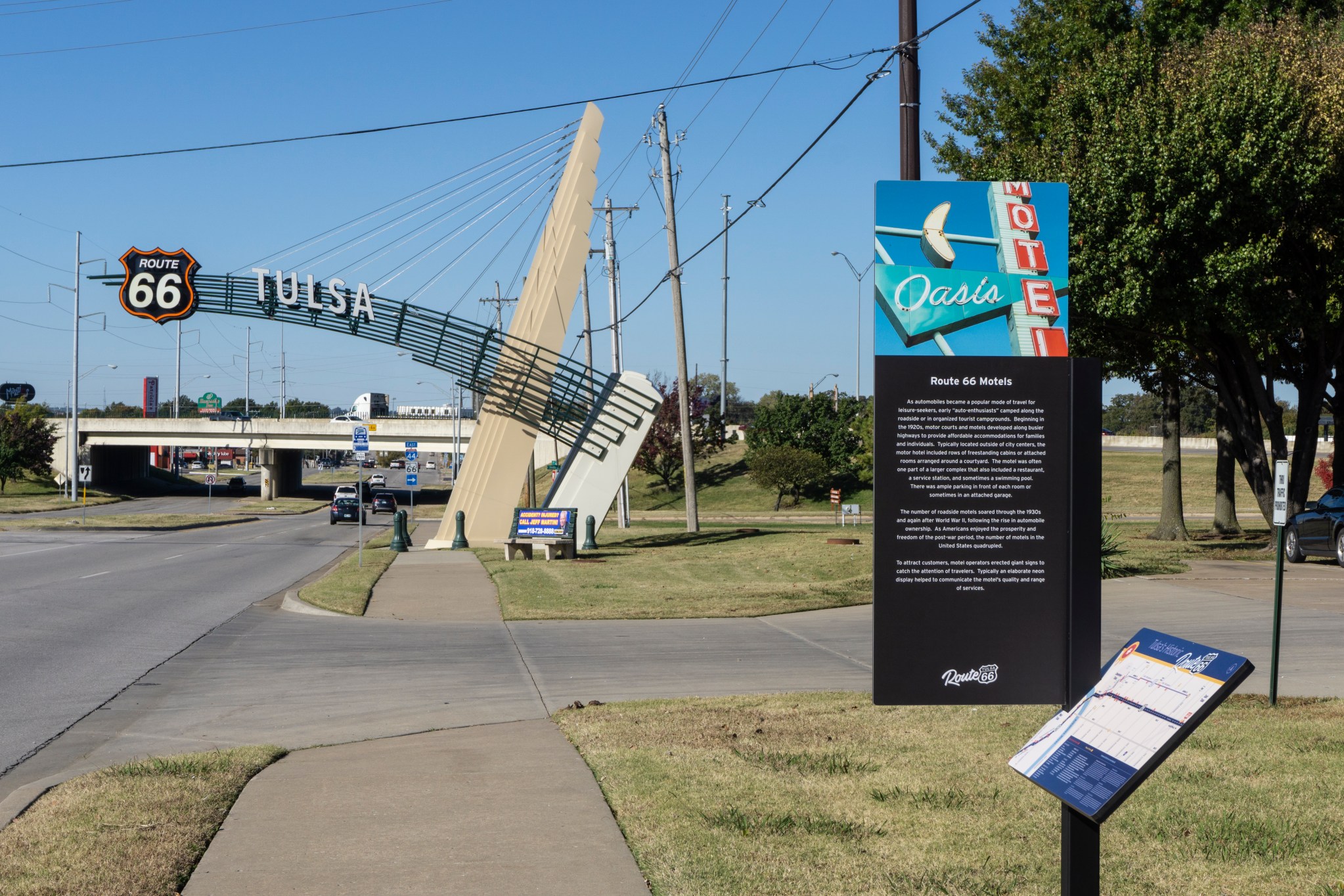 Route 66 in Tulsa – Rhys' Pieces